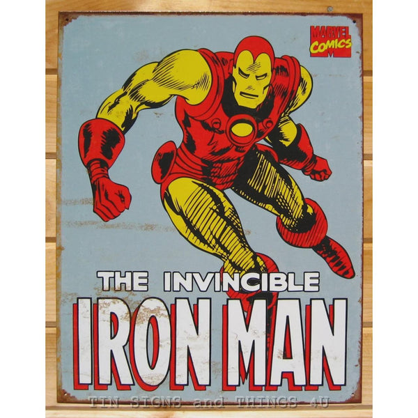 Marvel - Retro Invincible Iron Man Billboard